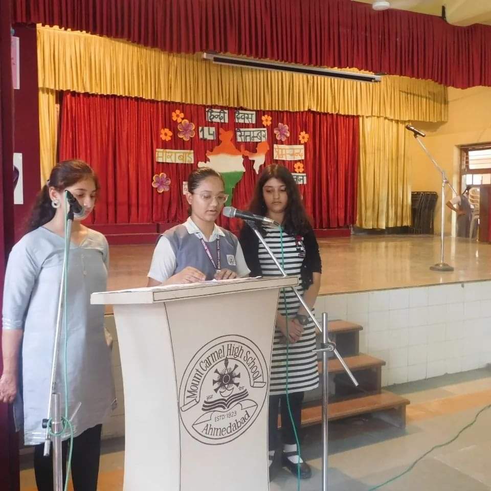 Hindi Divas - Mount Carmel High School - AhmedabadMount Carmel High ...